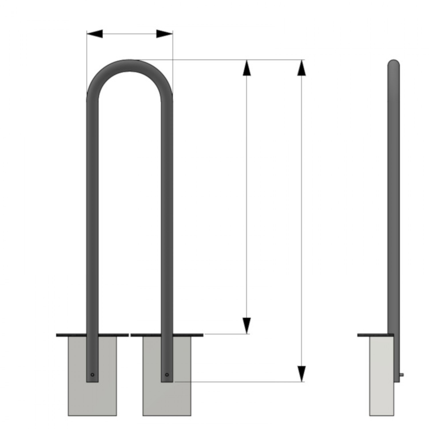 Actus Mobilier Urbain - Produit Arceau 2 roues Rodeo 0.00 € (232.08-IND A)